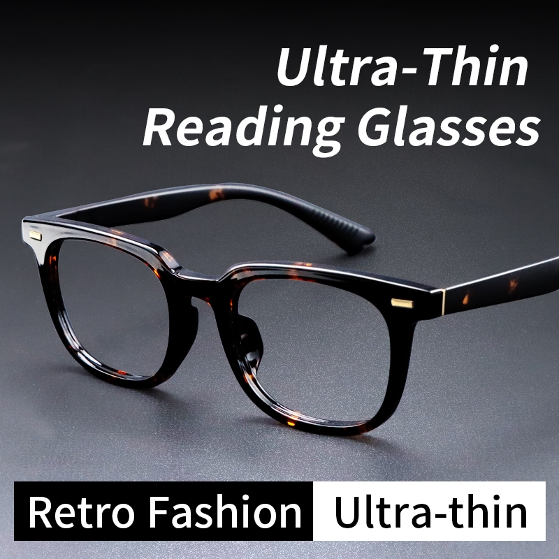 Ultra-Thin Reading glasses for Women Men Anti-blue Light Presbyopia TR ...