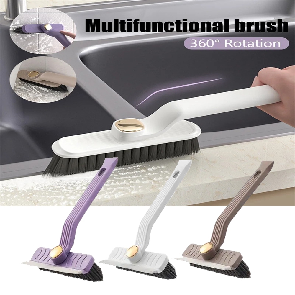 Multi-Function Rotating Crevice Cleaning Brush Kitchen Toilet Tile ...