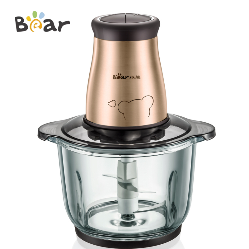 Bear 2L Blender Food Processor Electric Meat Grinder Heavy Duty ...