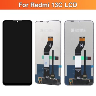 For Xiaomi Redmi 13C LCD Display 23100RN82L 23106RN0DA With Frame POCO C65 LCD Touch Screen ...