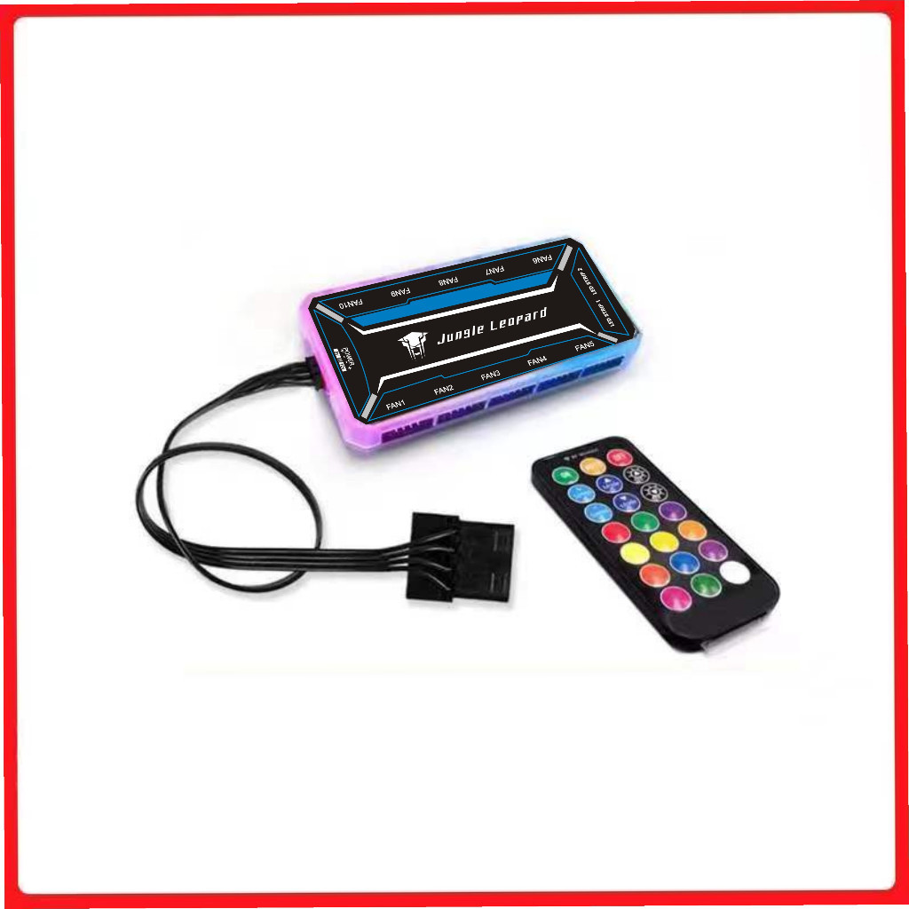 Jungle Leopard Prism GEN4 Pro RGB CPU Fan 6PIN 120mm Infinite Mirror ...