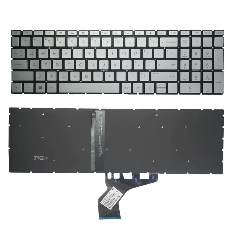 Laptop Keyboard For HP 15s-du 15S-GR 15S-du0110TU 15s-du0048TU 15S ...