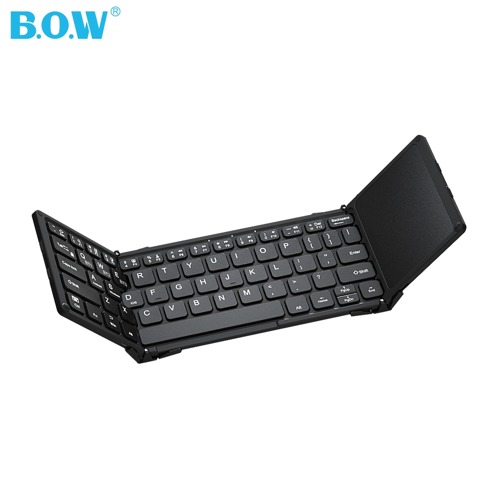 BOW Compact Portable HB318 Wireless Folding Keyboard Bluetooth ...