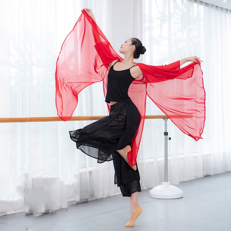 Flowing Chiffon Yarn Clothing for Adult Modern Dance Classical Dance ...