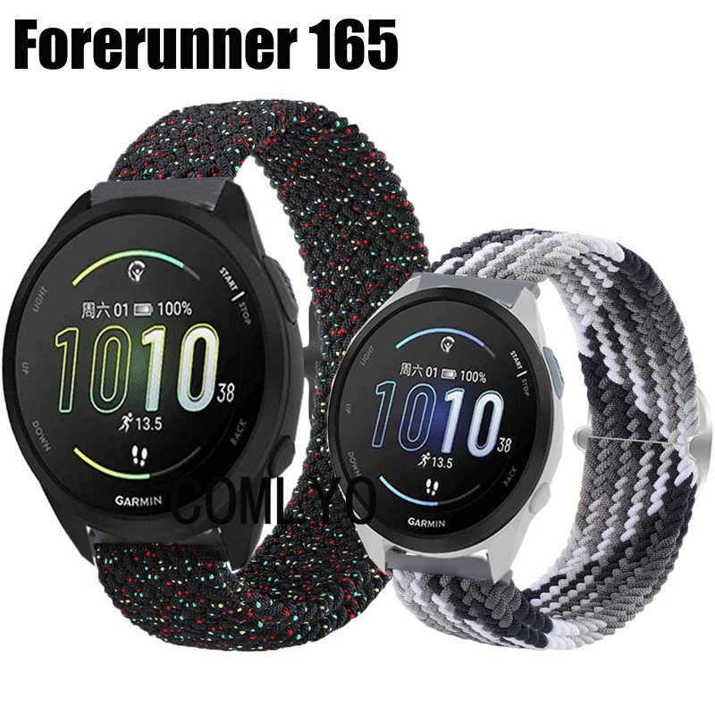 For Garmin Forerunner 165 Music Sports Strap Smart Watch Nylon ...