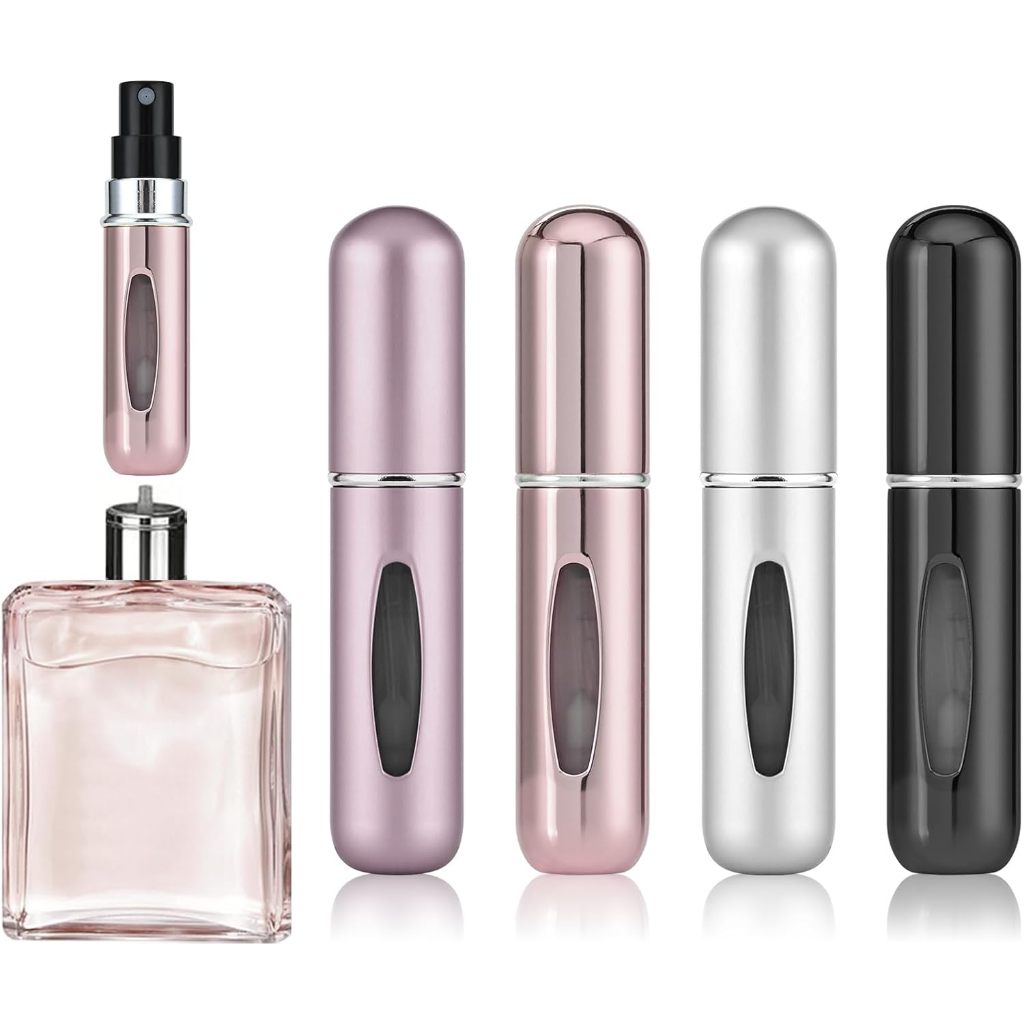 Perfume Atomizer Mini Perfume Refillable Bottle Portable Aluminum ...