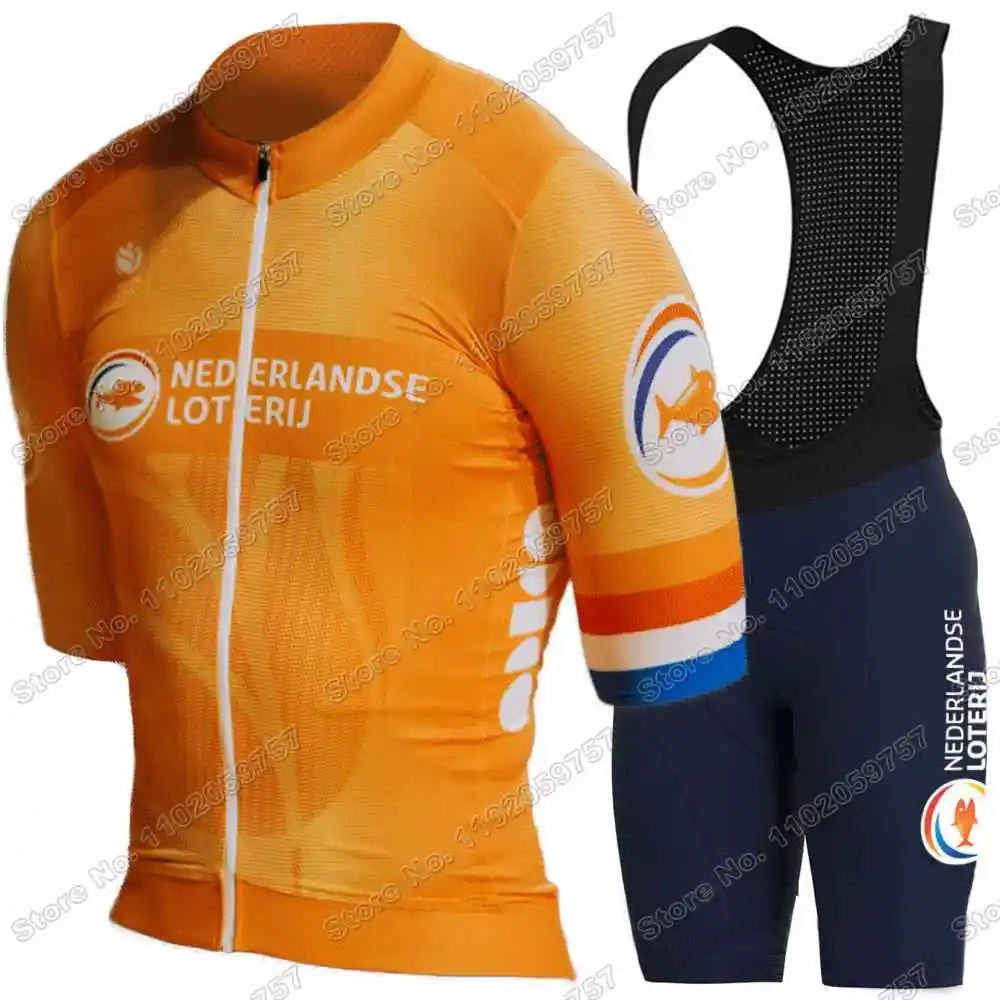 2024 Netherlands National Team Cycling Jersey Set Dutch World Champion ...