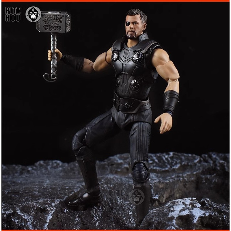 MAF Marvel Avengers 4 Wireless War Thor Joints Movable Figure Toy Doll ...