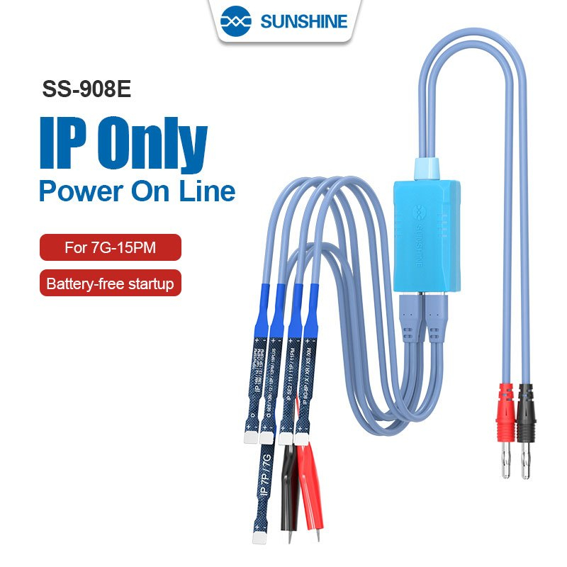 SUNSHINE SS-908E IP7-15 Power Supply Test Cable Mobile Boot Line For ...