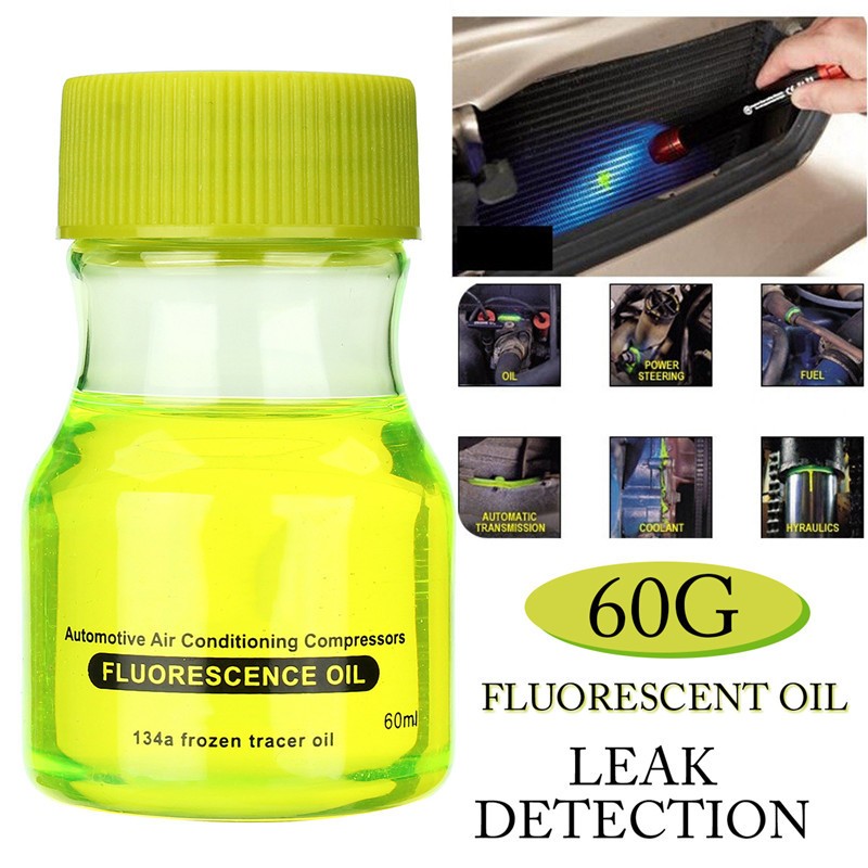 60g Fluorescent Leak Fluorescence Oil Detection Leak Test UV Dye For ...