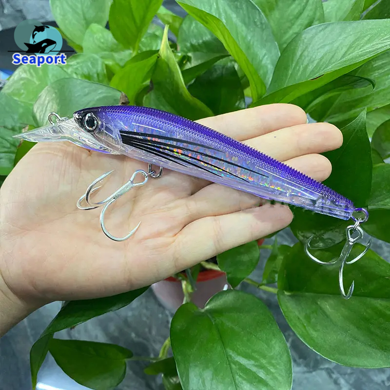 40g/180mm Big Sinking Minnow Fishing Lure, Trolling Lure Artificial Bait Wobbler | Shopee ...