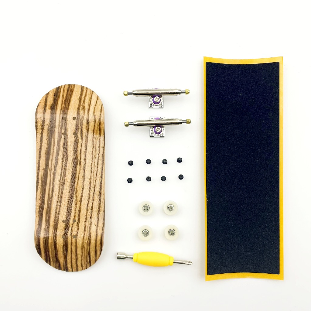 34mm Fingerboard Set with Soft Bushing Pivot Cup V2 Finger Skateboard ...