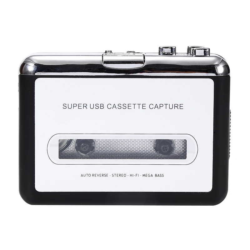 USB Cassette Capture Radio Player Portable USB Cassette Tape to MP3 ...