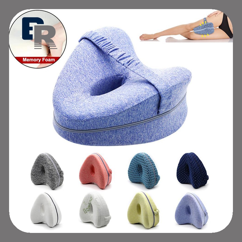 Orthopedic Pillow for Sleeping Memory Foam Leg Positioner Pillows Knee ...