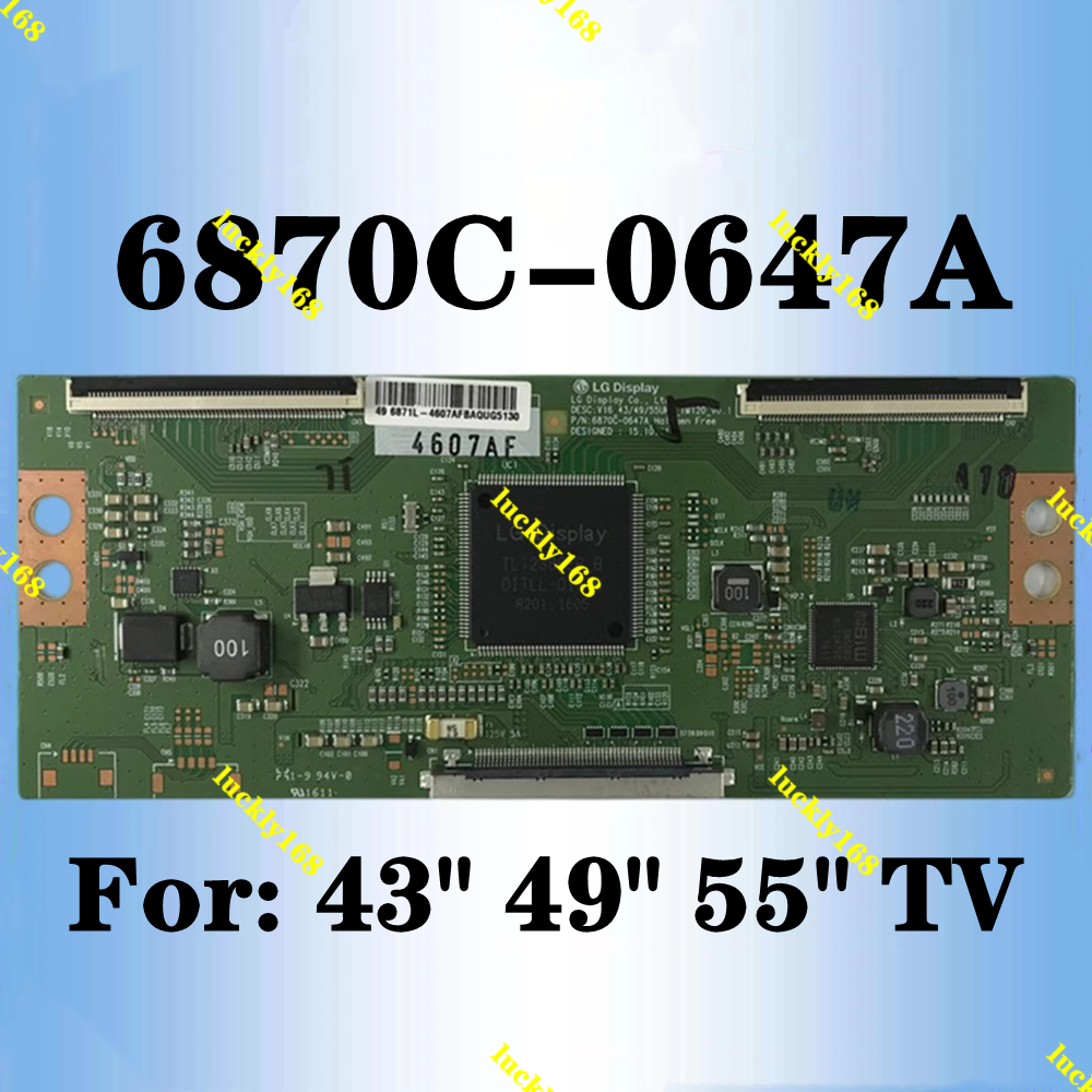 LG UHD Smart LED TV 43UH6100 6870C-0647A T-Con Board V16_43/49/55/UHD ...