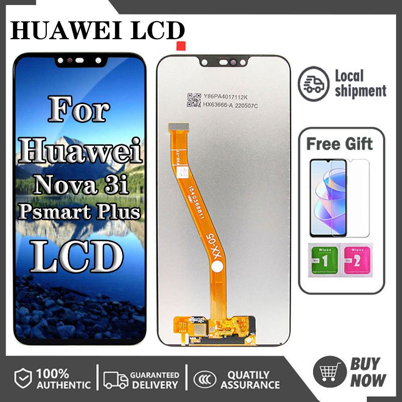 For Huawei Nova 3i screen assembly Psmart plus LCD screen inside and ...