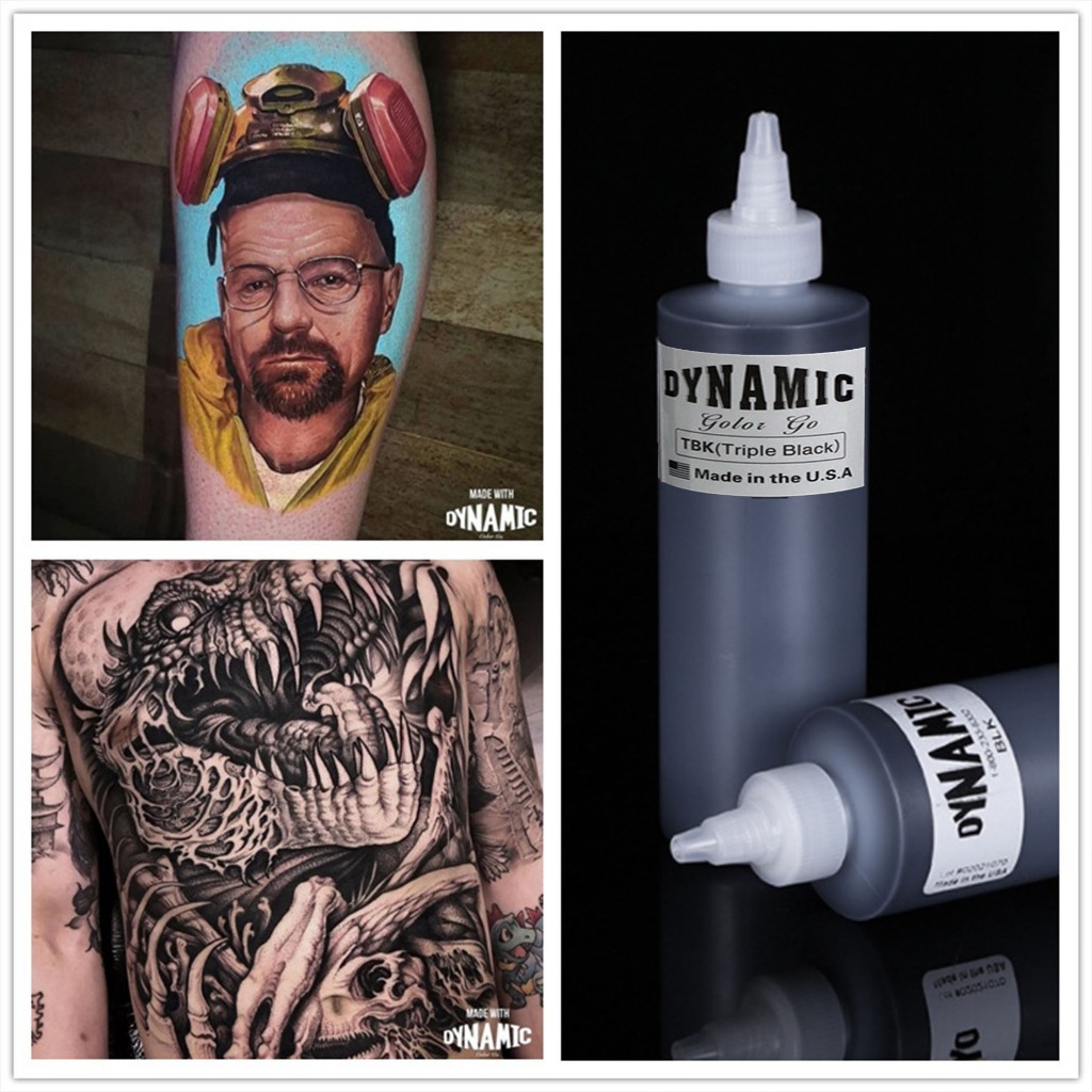 [Local Delivery] DYNAMIC 240ml Tattoo Ink Professional Permanent Tattoo ...