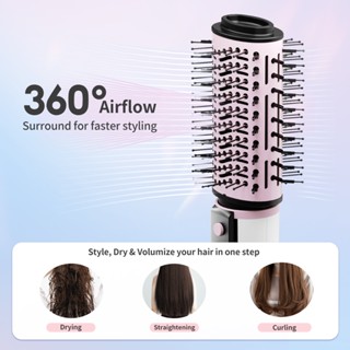 Simplus Hot Air Brush Hair Brush Blower Hair Dryer Hair Straightener ...
