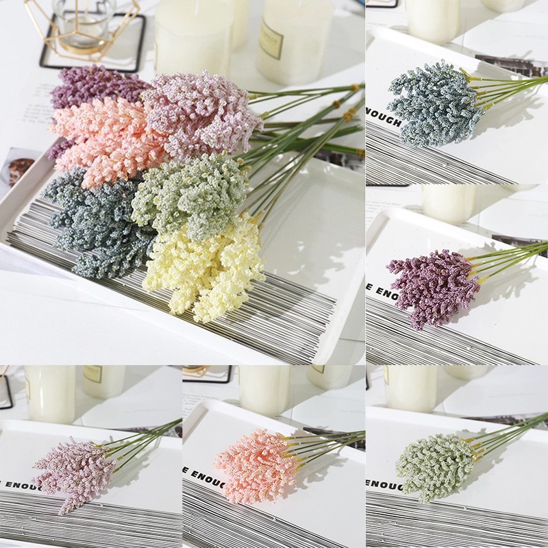[Buy 1 take 1] 1pcs Artificial Flowers Wheat Ears Fake Flowers Wheat ...