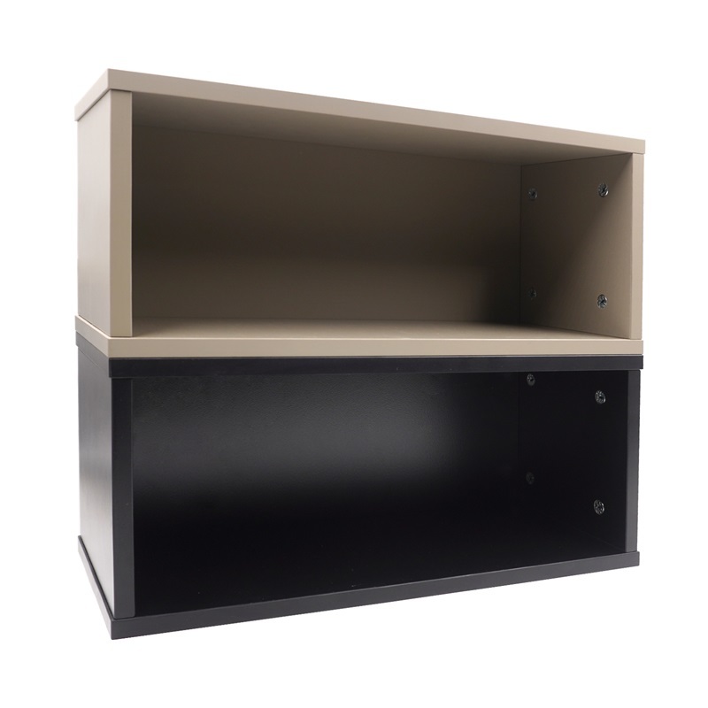 CD Storage Rack Stackable Game Disc Rack Desktop CD Solid Wooden ...