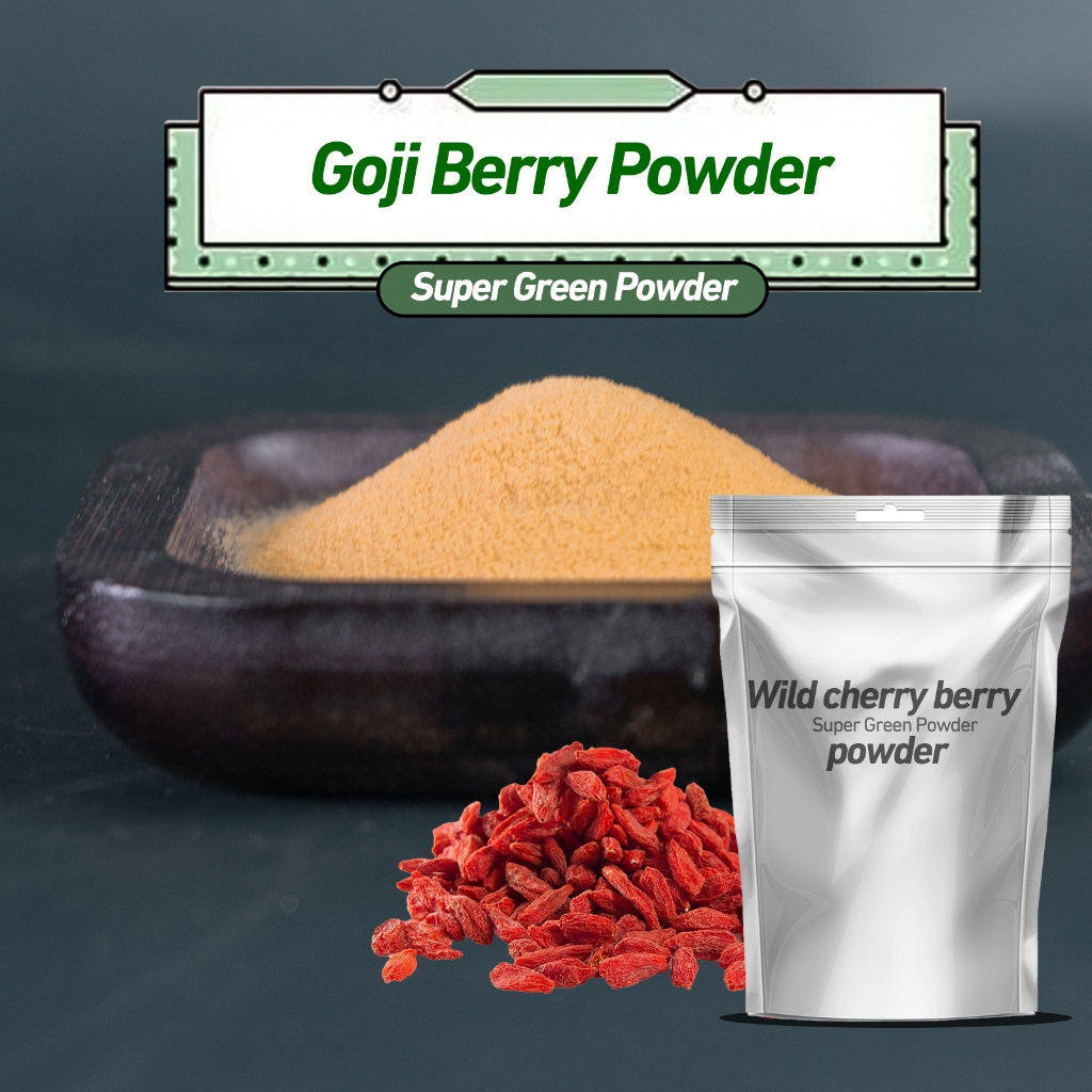 Premium Goji Powder -Wolfberry Extract Powder- Nutrient-Rich, Raw ...