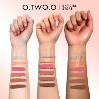 O.TWO.O Eyeshadow Liquid Matte Shimmer Long Lasting Eye Makeup | Shopee ...