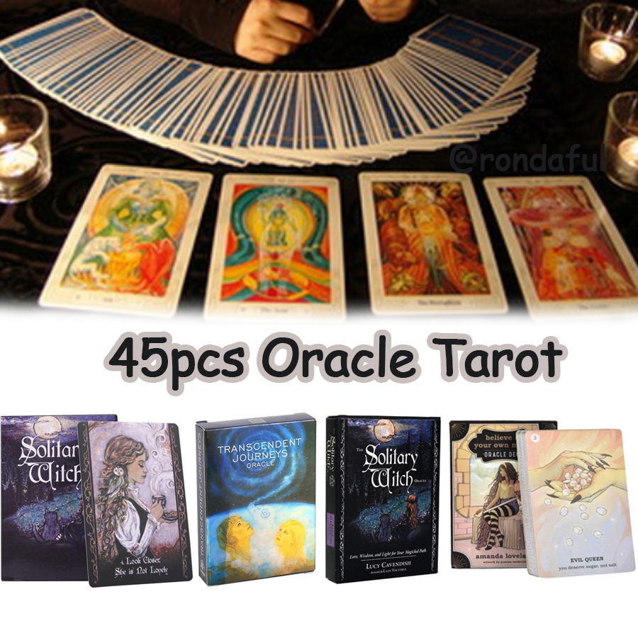 Believe in Your Own Magic Oracle Divination Tarot Card Set with 45 ...