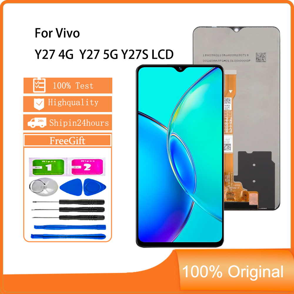 For Vivo Y27 Y27 5G Y27S LCD Display Touch Screen Replacement Panel Digitizer | Shopee Philippines