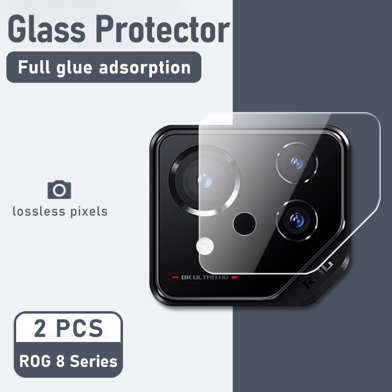 ASUS ROG Phone 8 7 6 6D Pro Ultimate Tempered Glass Lens Protector Full ...