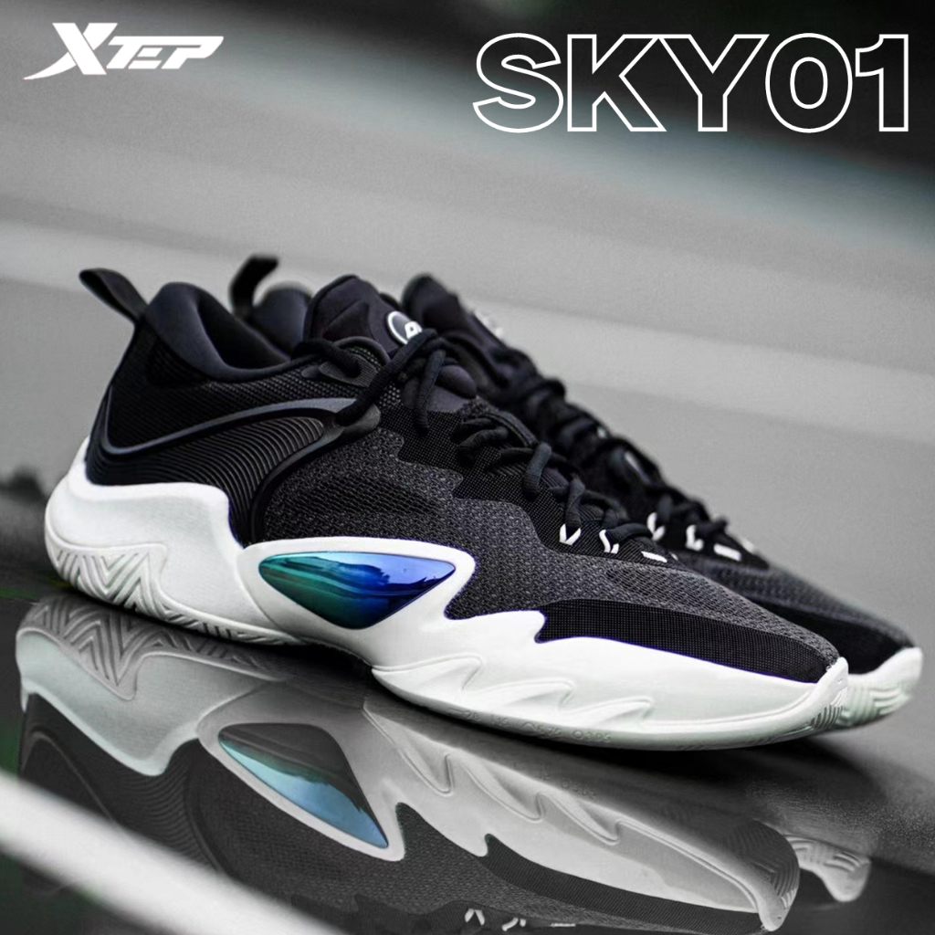 【xtep】SKY01 | Men's Basketball Shoes ACE Super Critical Cushioning + Wear-Resistant Rubber Sole ...