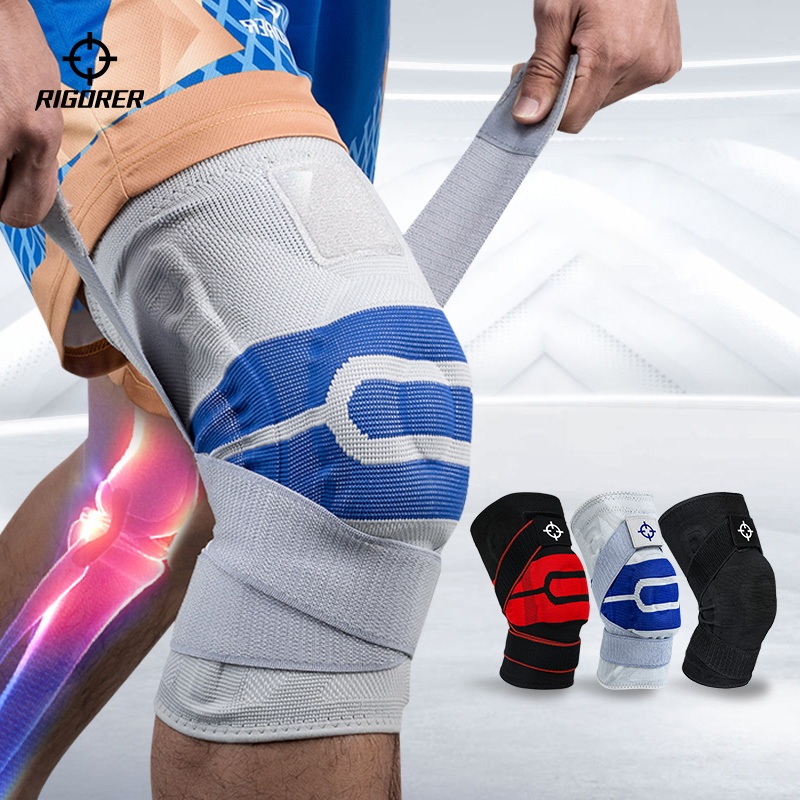 RIGORER Knee Pads for Basketball High Elastic Sport Knee Support ...