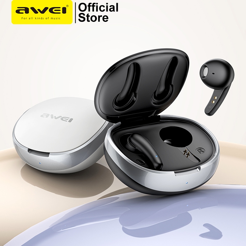 Awei T75 TWS Bluetooth Earphone True Wireless Earbuds With Microphone ...