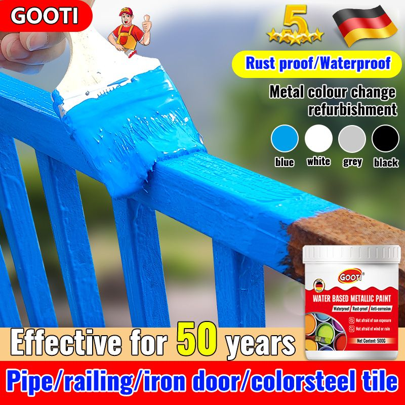 Primer Paint Coating with brush Pintura Pang Bakal Anti Rust Paint For ...