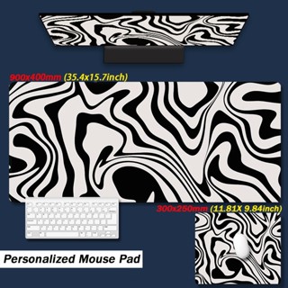 Topo Wave Mousepad | Extended Mousepad | Waterproof Non-Slip Design ...