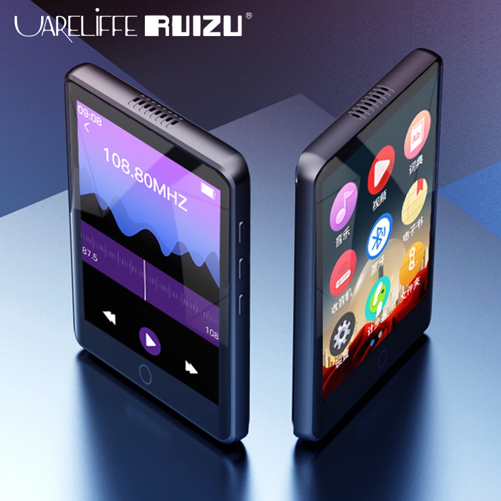 Uareliffe RUIZU M6 Bluetooth MP3 Player 8G/16G Support SD Card Touch ...