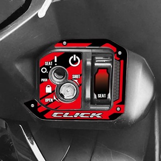 key panel sticker honda click 125i v3 v2 full key cover protector ...