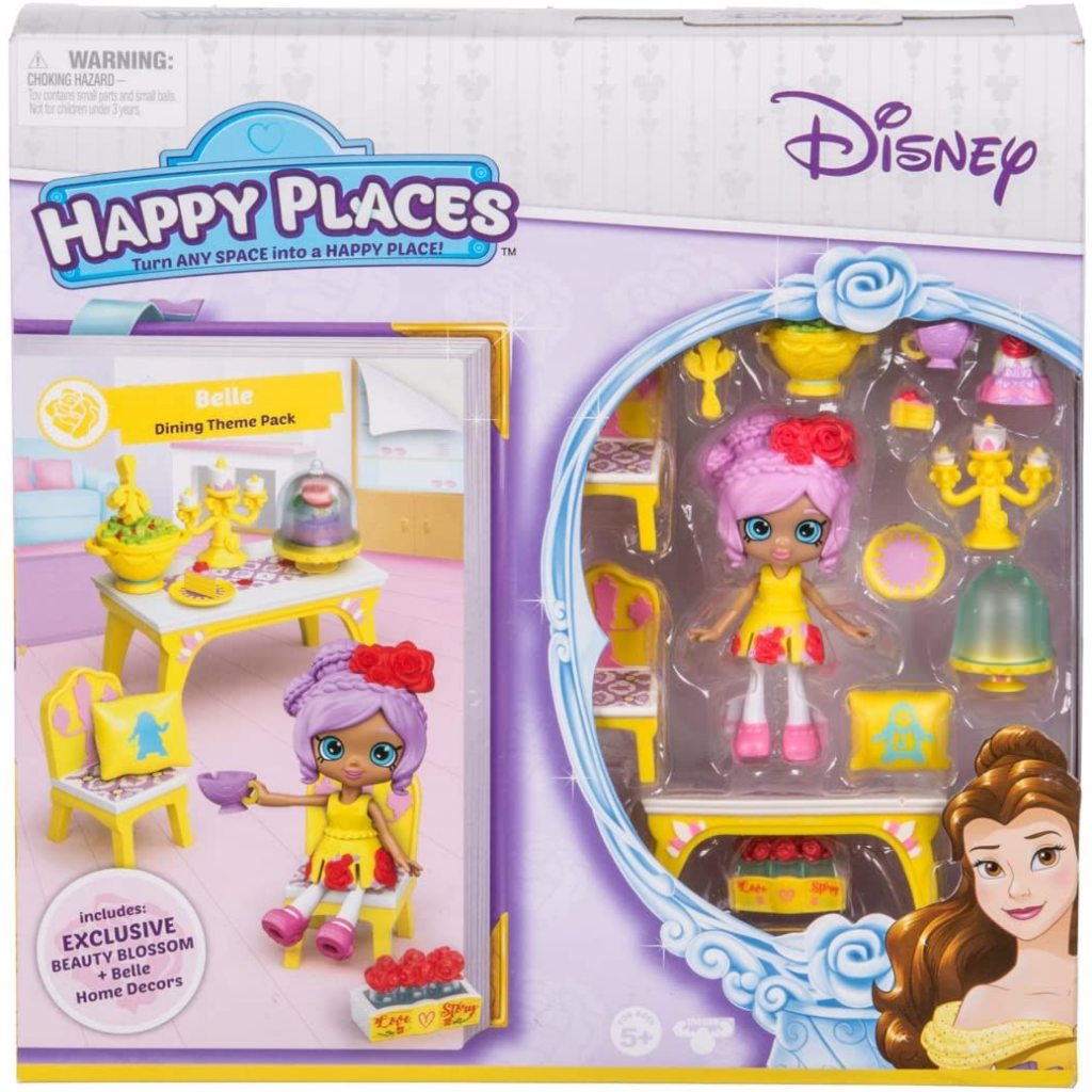 Shopkins Happy Places Disney Season 1 Belle Dining Theme Pack | Shopee ...