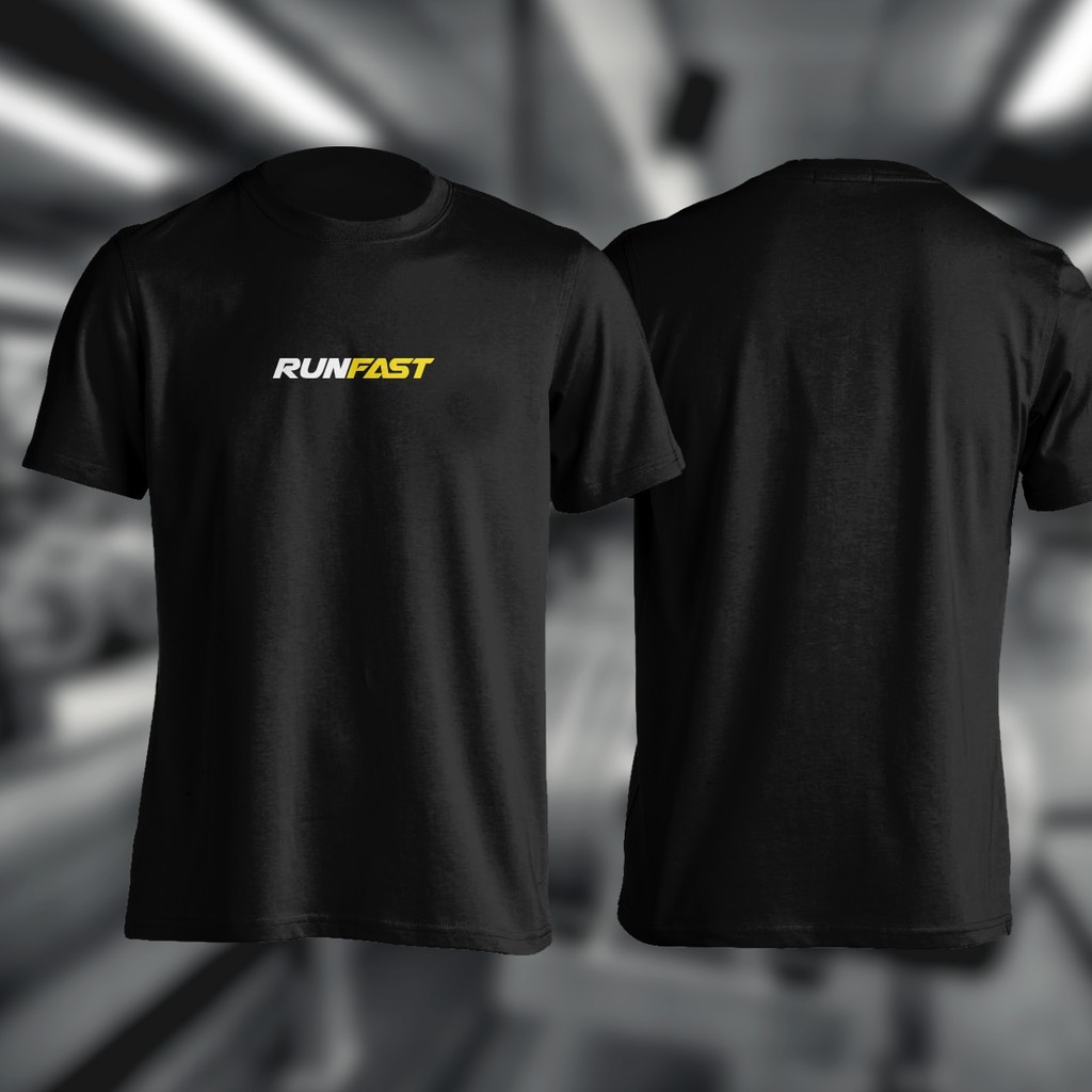 Run Fast Shirt - Drifit Running Activewear Cycling Bike Design Sports ...