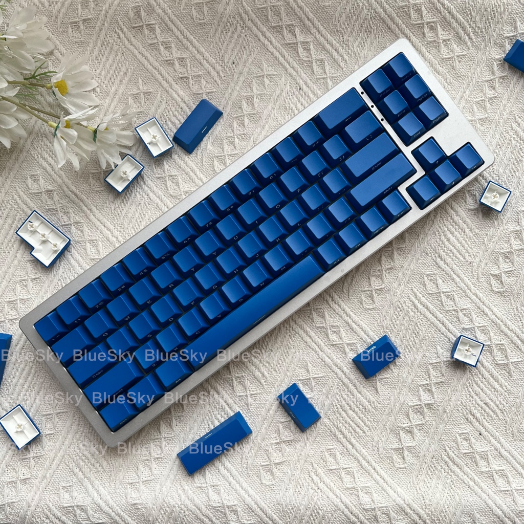 Fast shipping GMK Classic Blue keycap cherry profile 145keys ABS ...