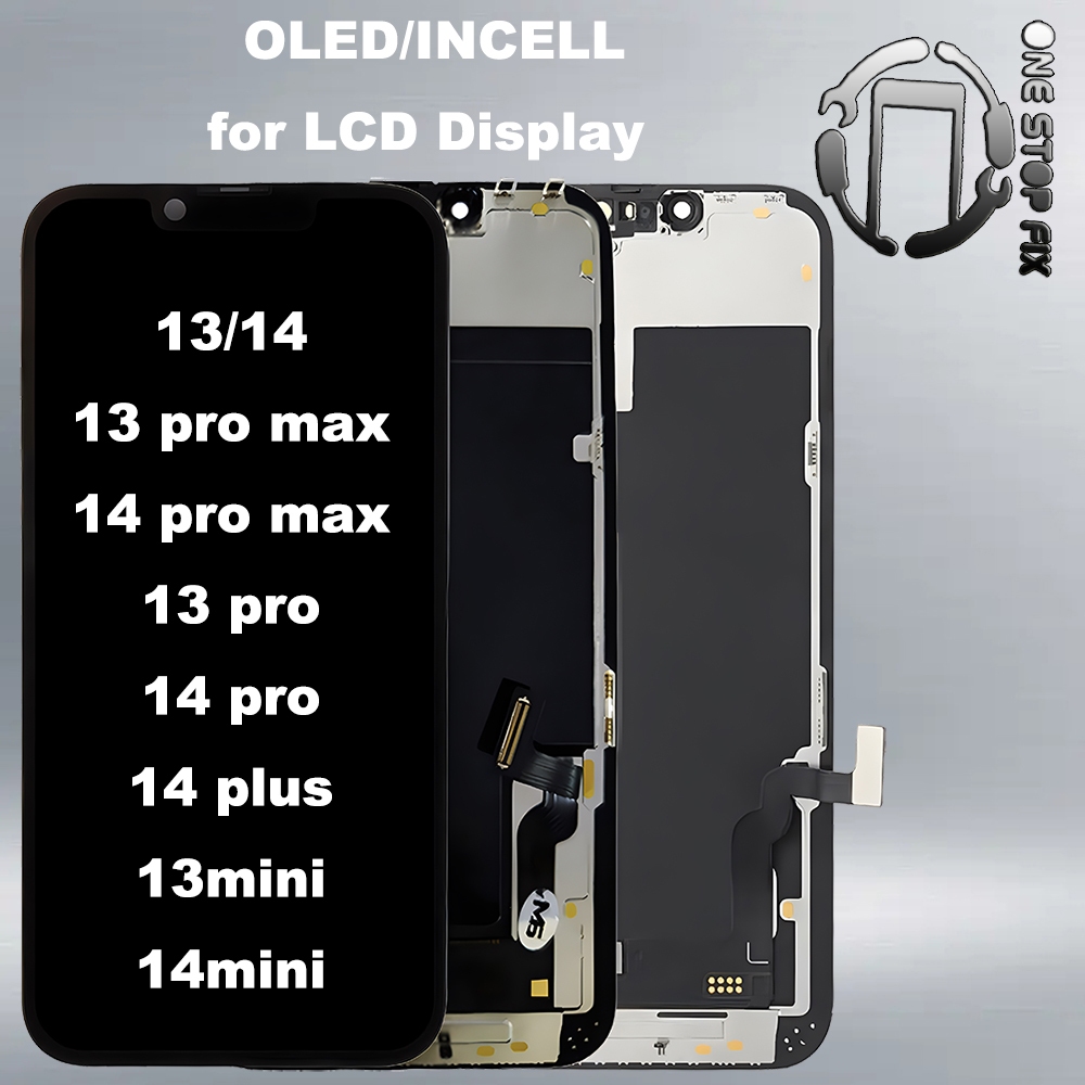 OELD LCD Display For 14 / 14 Plus / 14 Pro Max Touch Screen ，INCELL ...