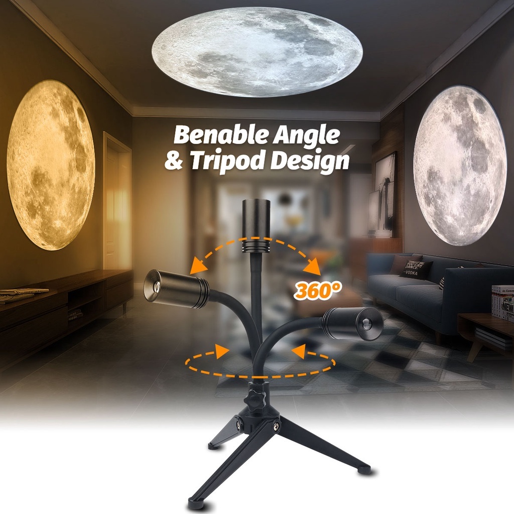 Christmas T Moon Lamp Projection Lamp Art Lamp Usb Planet Projection