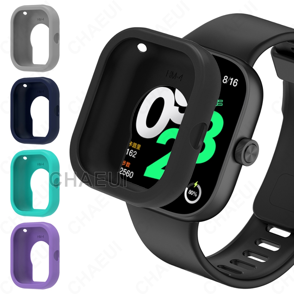 Silicone Case Protective Cover Shell for Redmi Watch 5 Active 4 3 2 ...