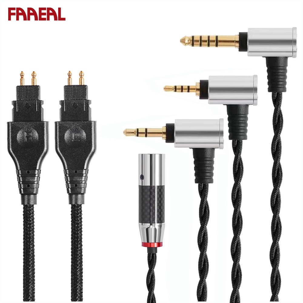 FAAEAL Headphones Cable Replacement Upgrade Cable 3.5mm/2.5mm/4.4mm ...