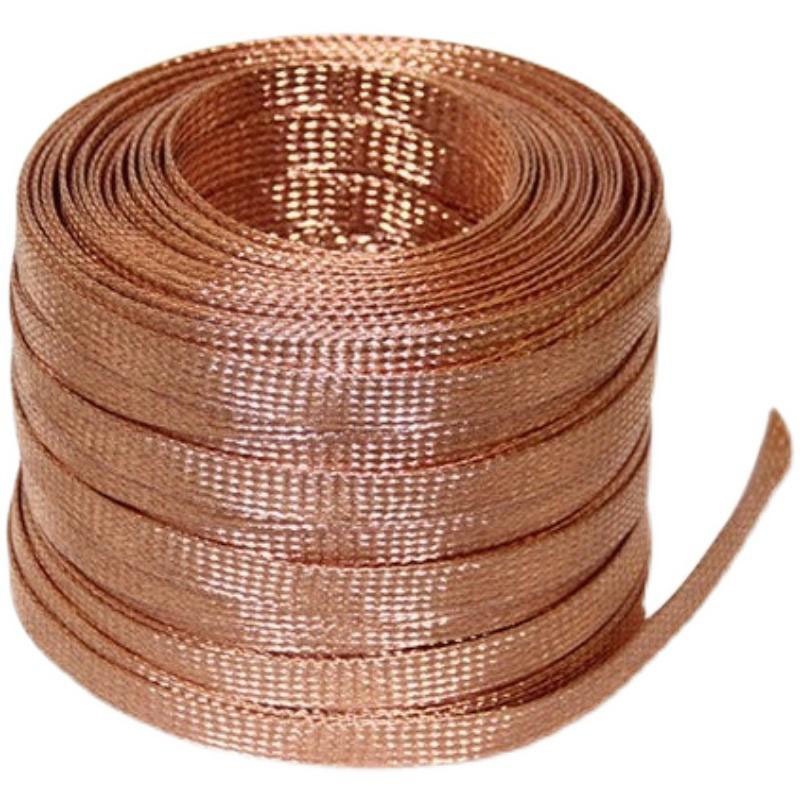 Copper Braided Tape Grounding Wire 1.5-35 Square Millimeters Tin Plated ...