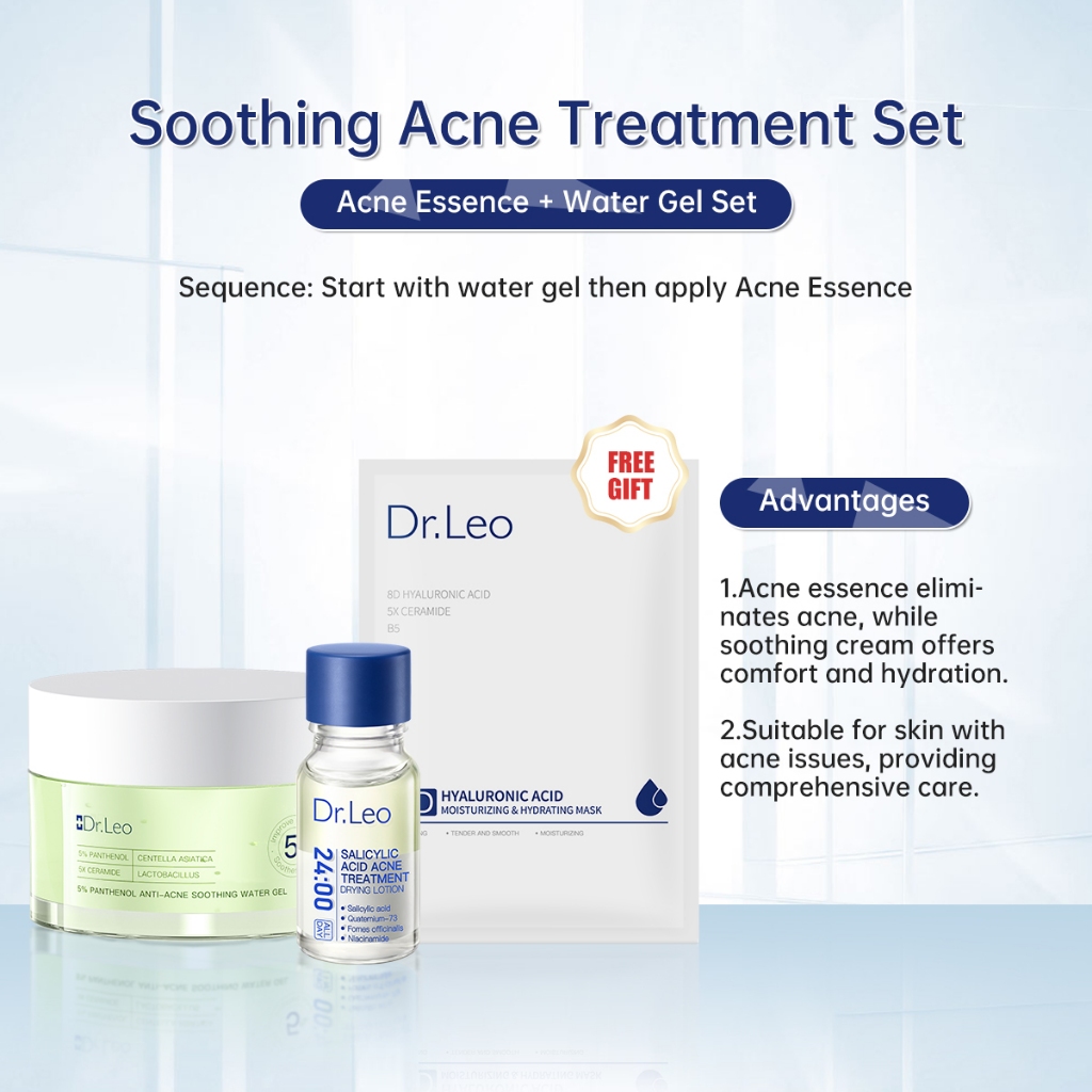 [Dr.Leo Acne Solution Set ]Acne Removal Blackhead Removal Improved Acne ...