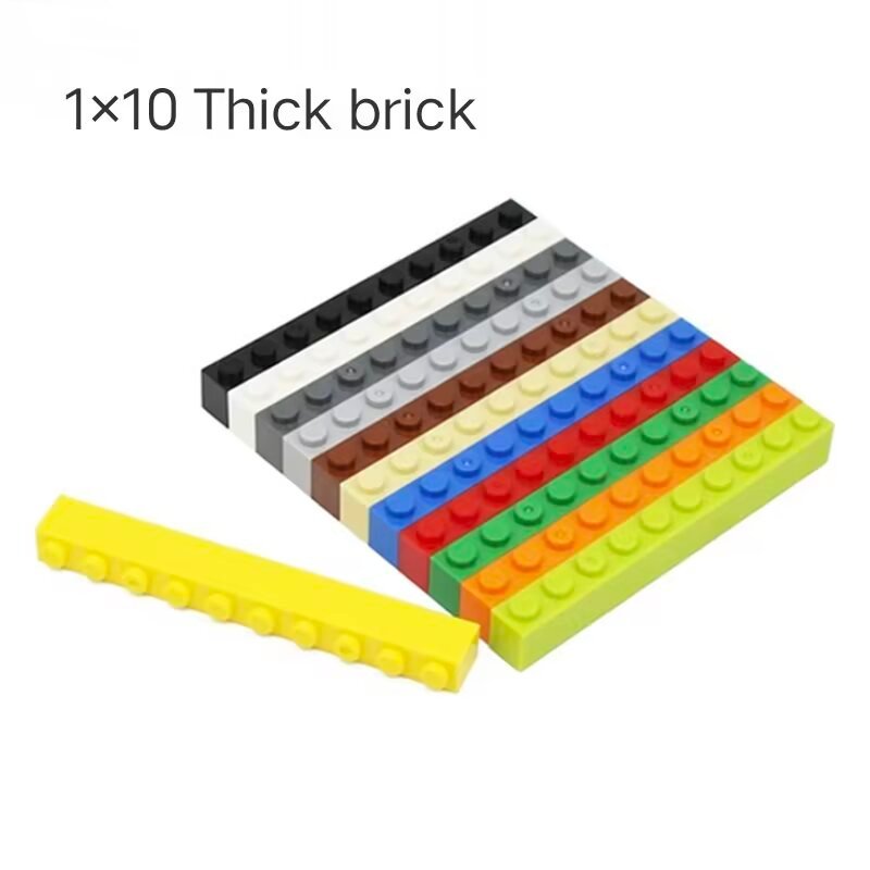 1x10 High Brick Small Particles MOC Compatible Lego 6111 Assembled Puzzle Building Blocks ...