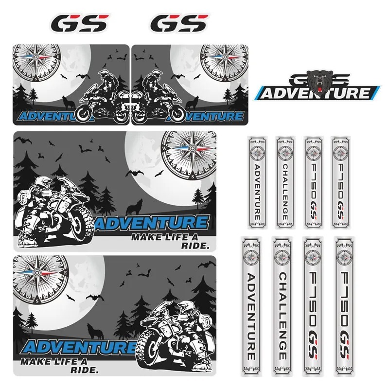 For BMW F750GS F750 F 750 ADV GS Case Motorcycle Tail Top Side Box ...