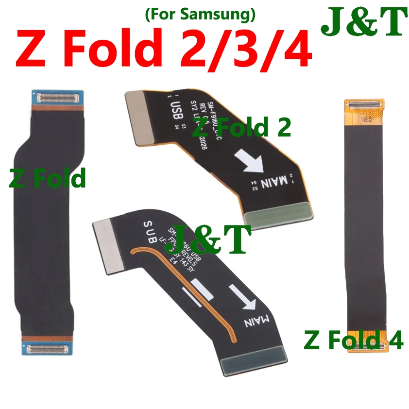For Samsung Z Fold 2 3 4 F900 F916 F926 F936 Motherboard Main Board LCD ...