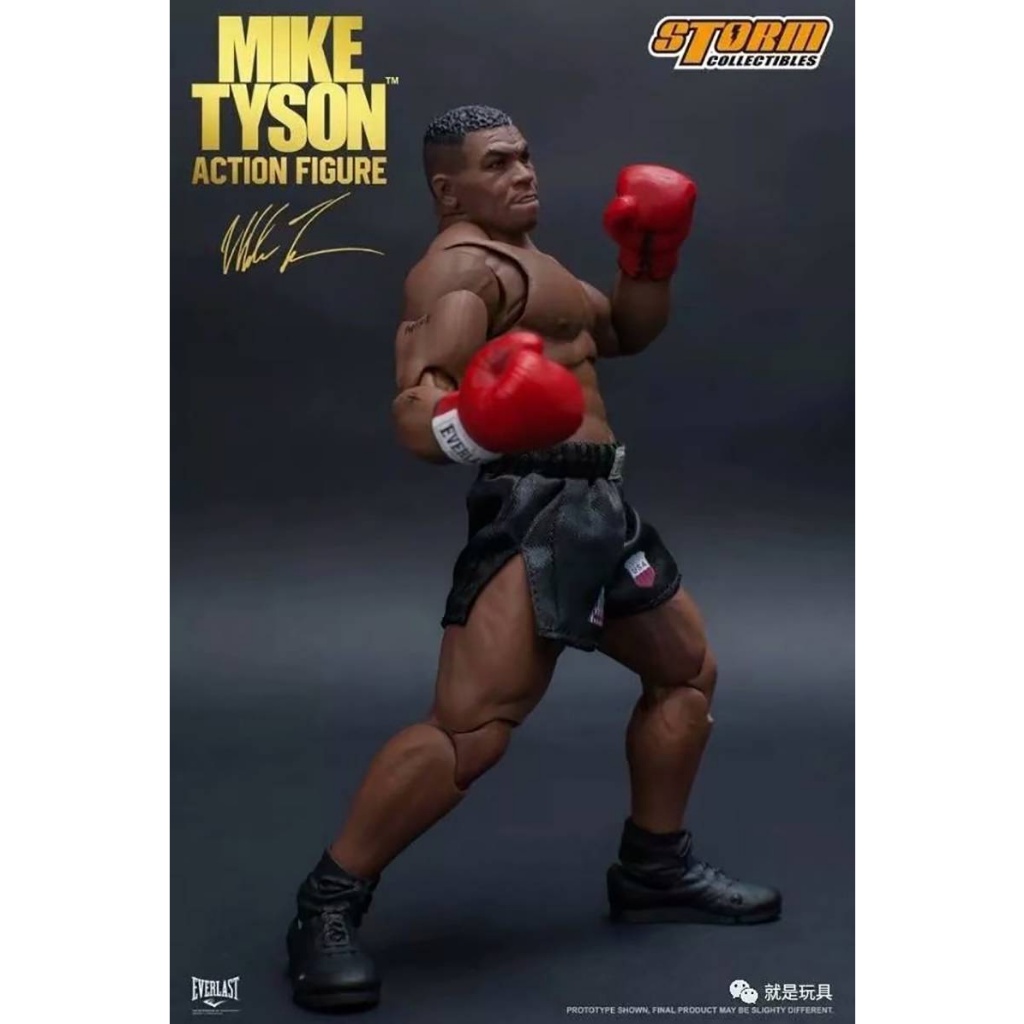 3 Head Face Storm Toys Boxing Boxer Champion Mike Tyson Final Round ...