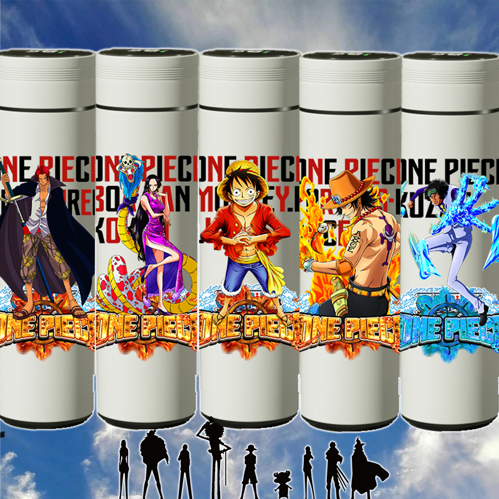 One Piece NIKA Luffy Anime Peripheral Sports Cup 304 Stainless Steel ...